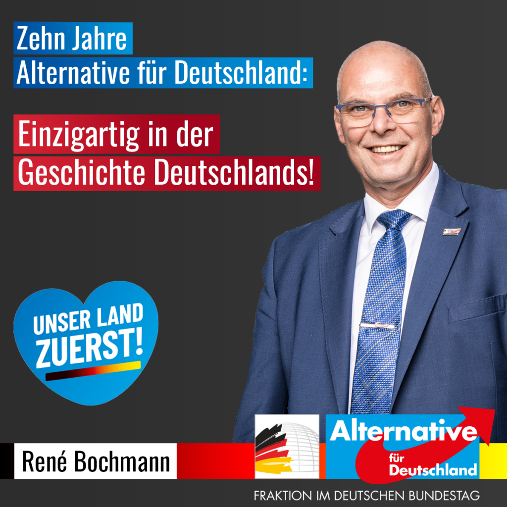 Zehn Jahre AfD! +++ – René Bochmann