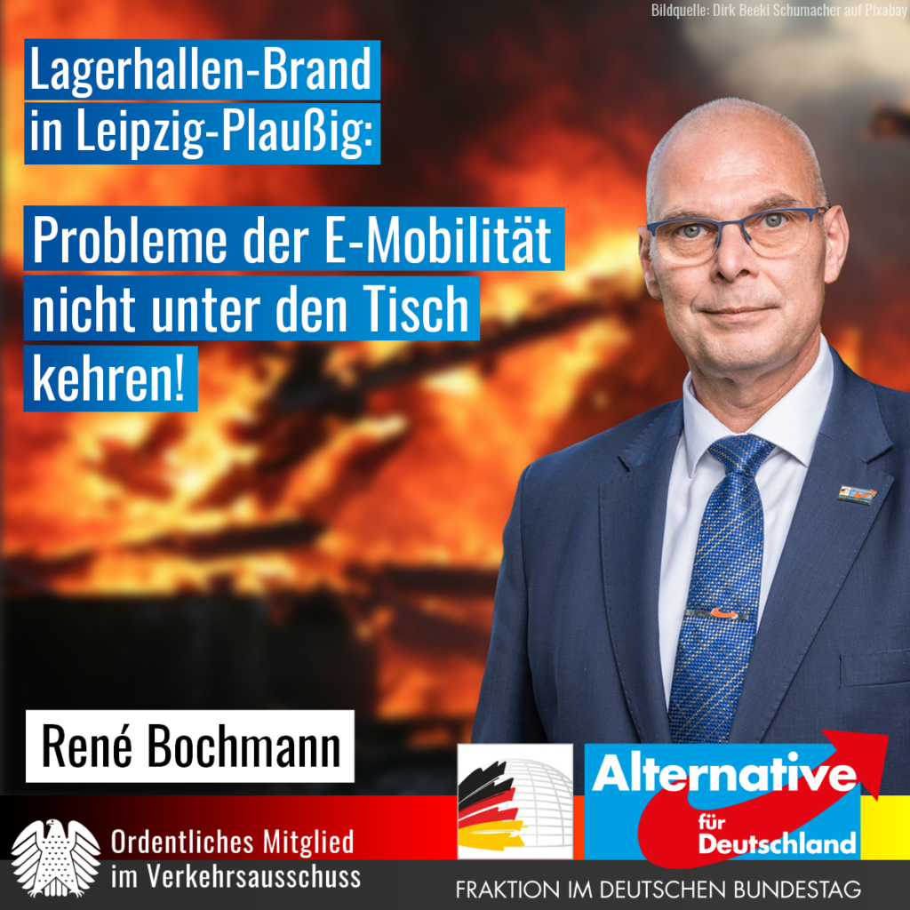Probleme der E-Mobilität nicht unter den Tisch kehren! +++ – René Bochmann