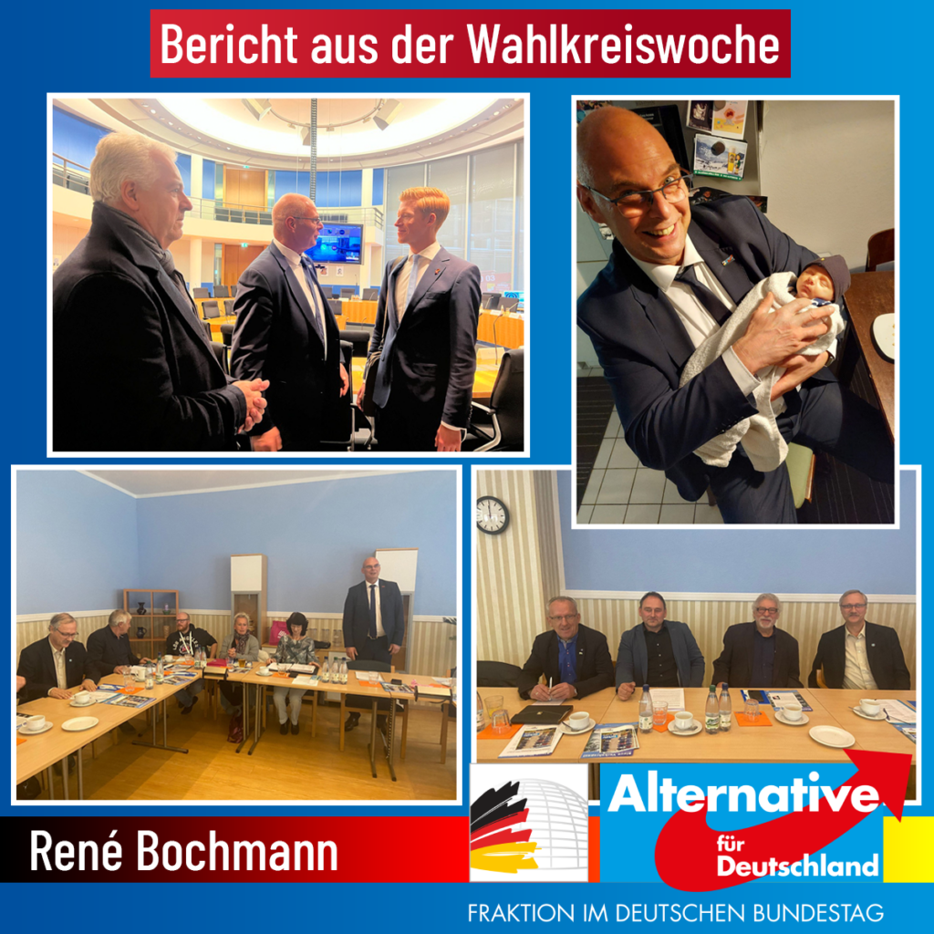 Bericht aus der Wahlkreiswoche +++ – René Bochmann