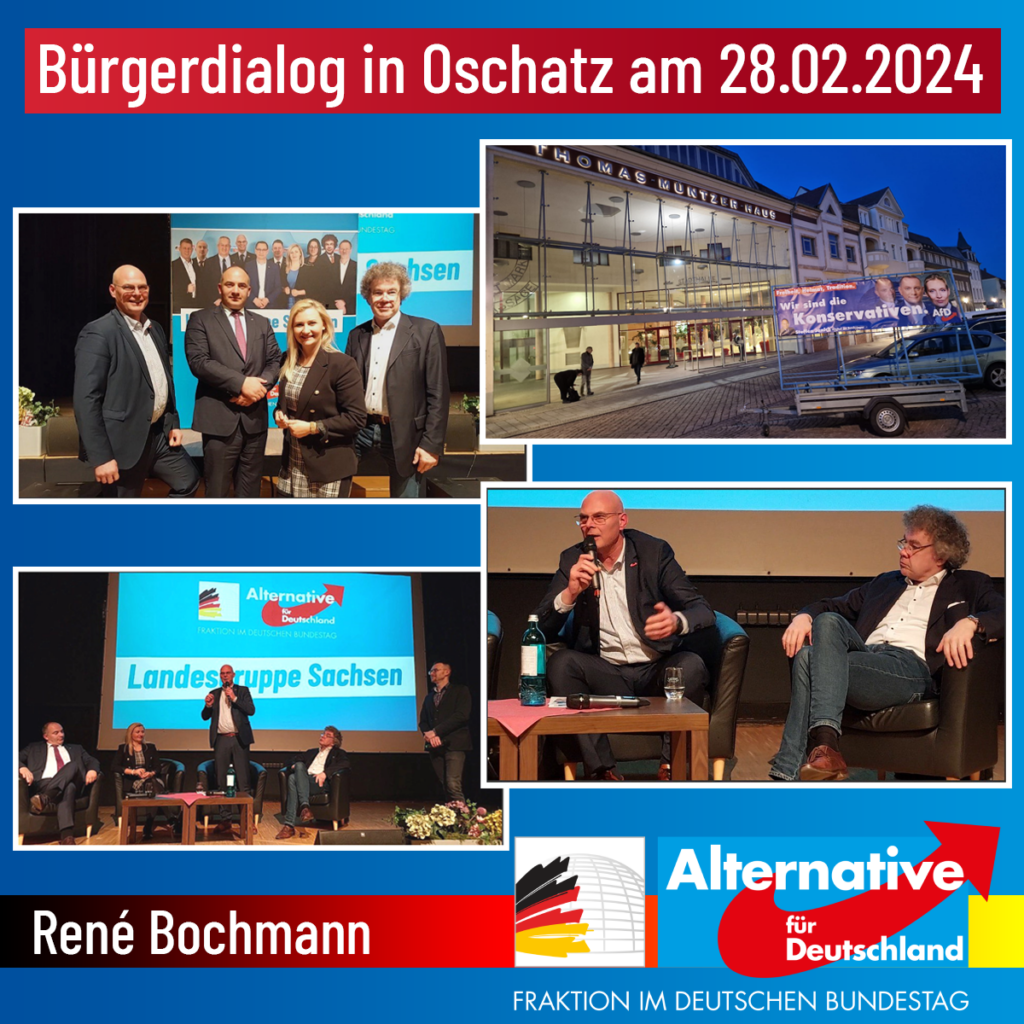 Bürgerdialog in Oschatz +++ – René Bochmann