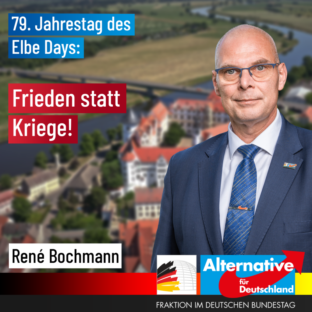 79. Jahrestag des Elbe Days +++ – René Bochmann