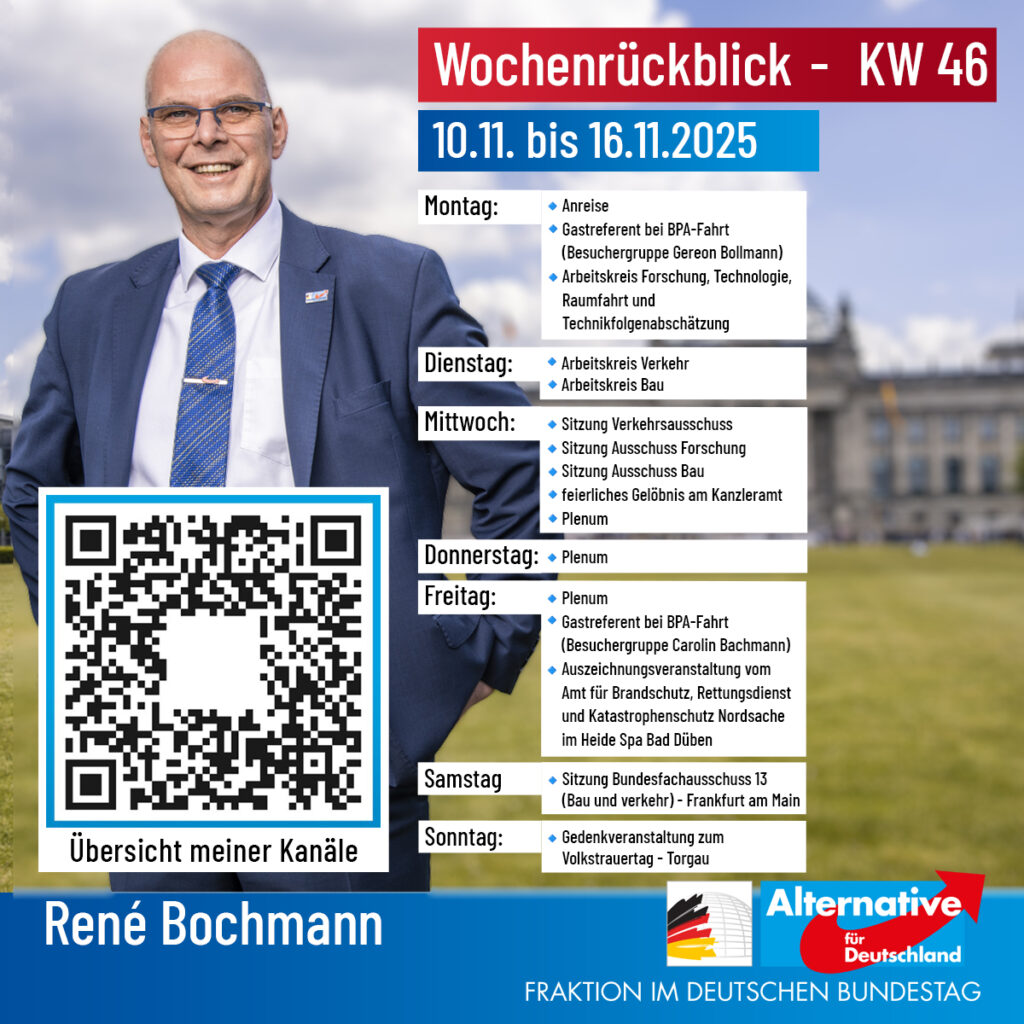 🗓 Wochenrückblick – KW 46 – René Bochmann